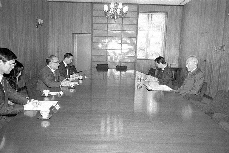 PRESIDENT OF SOKA GAKKAI INTERNATIONAL DAISAKU IKEDA CALLS