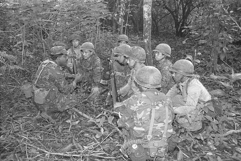 RESERVISTS IN COMBAT TRAINING AT SINGAPORE ARMED FORCES (SAF