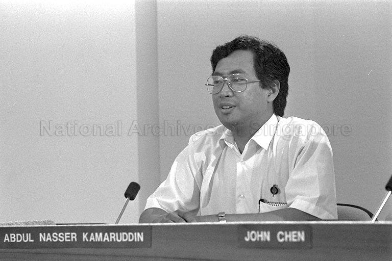 ABDUL NASSER KAMARUDDIN OF THE PEOPLE'S ACTION PARTY (PAP)