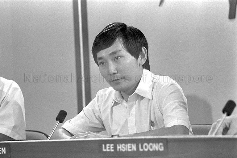 DR JOHN CHEN SEOW PHUN OF THE PEOPLE'S ACTION PARTY (PAP) AT