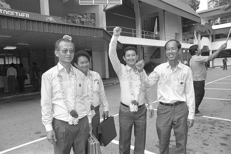 General Election 1988 - Workers' Party (WP) candidates, from