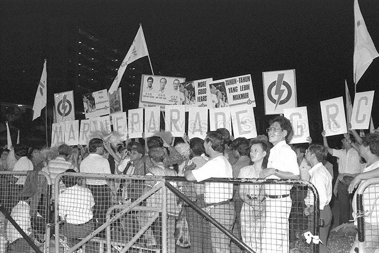 General Election 1988 - People's Action Party (PAP)