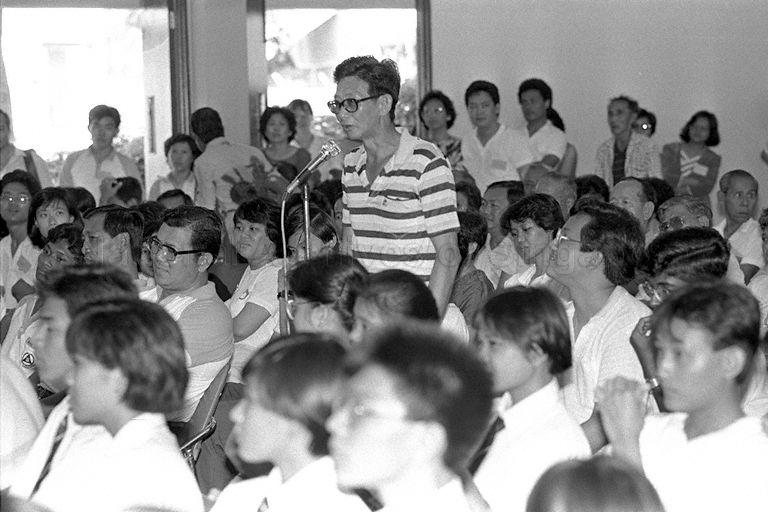 Boon Teck resident posing questions to Minister for Trade