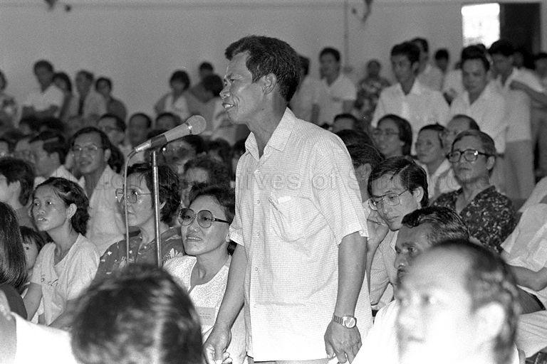 Boon Teck resident posing questions to Minister for Trade