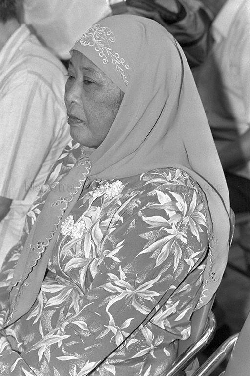 Boon Teck resident at the forum on the National Agenda with