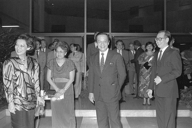 Guests waiting for their vehicles to arrive after the