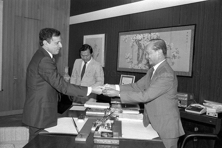 MR JOSEPH GRIMBERG RECEIVES INSTRUMENT OF APPOINTMENT AS