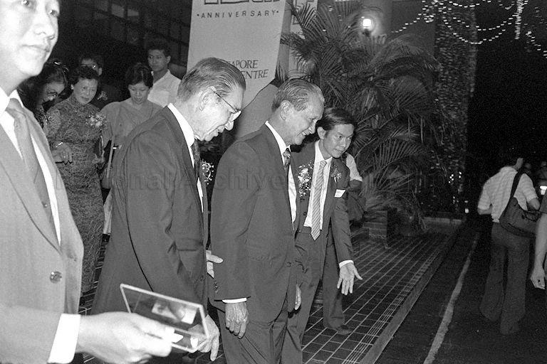 From right, Director of Singapore Science Centre Dr Leo Tan
