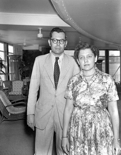 SPEAKER OF LEGISLATIVE ASSEMBLY GEORGE E N OEHLERS ON BOARD