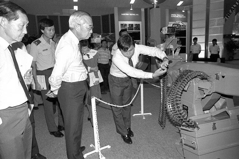 Minister for Finance and Health Dr Richard Hu Tsu Tau