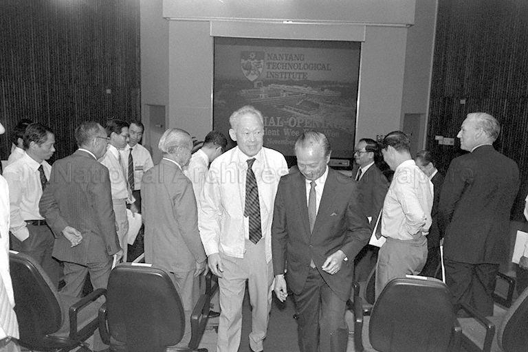 President Wee Kim Wee and Prime Minister Lee Kuan Yew