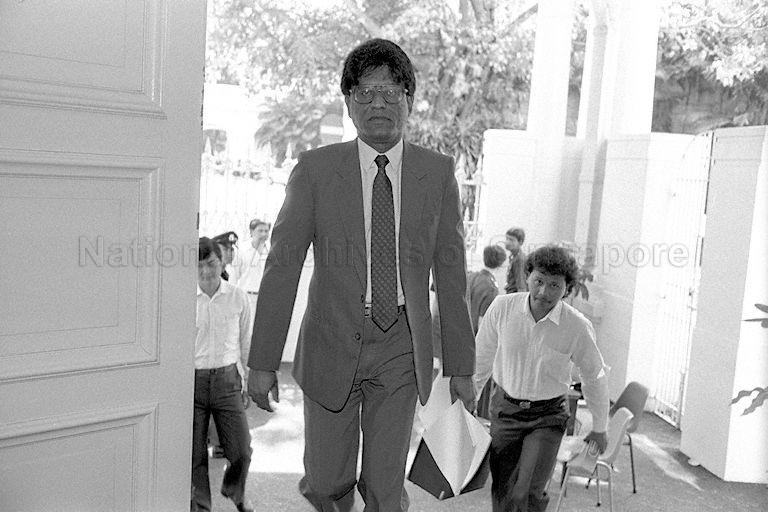 Glenn Knight, counsel assisting Prime Minister arriving for