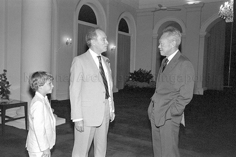 Prime Minister Lee Kuan Yew, Canadian Prime Minister Pierre