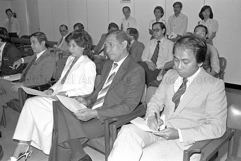 View of Malaysian delegates visiting Ministry of Home