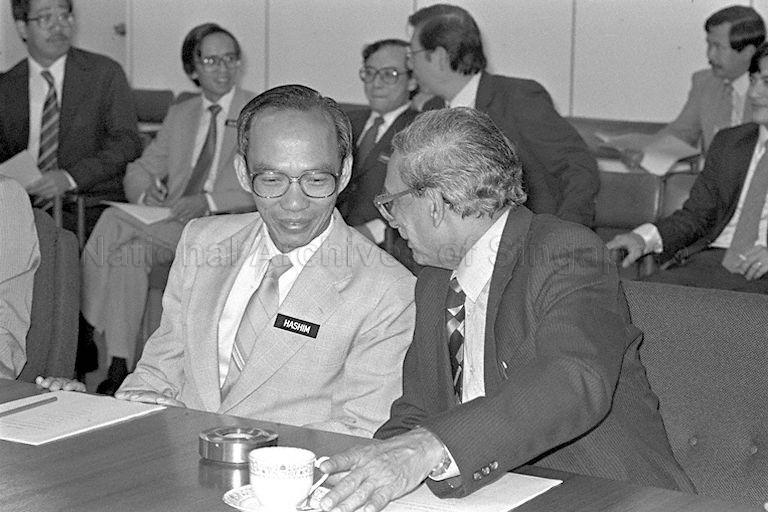 View of Malaysian delegates visiting Ministry of Home