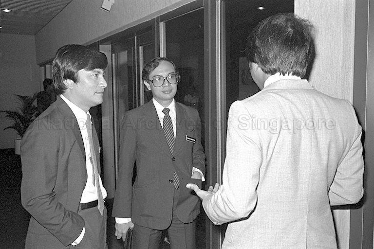 Malaysian delegates who are accompanying Malaysian Deputy