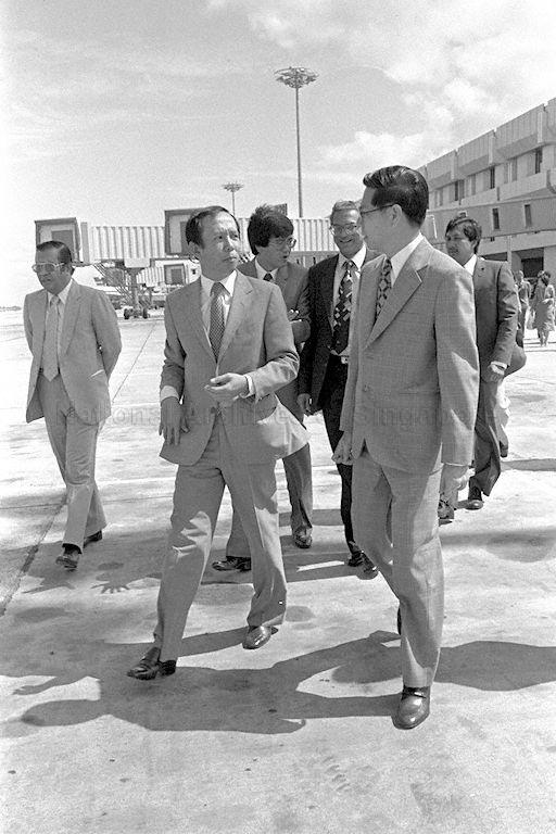 Minister for Communications and Labour Ong Teng Cheong