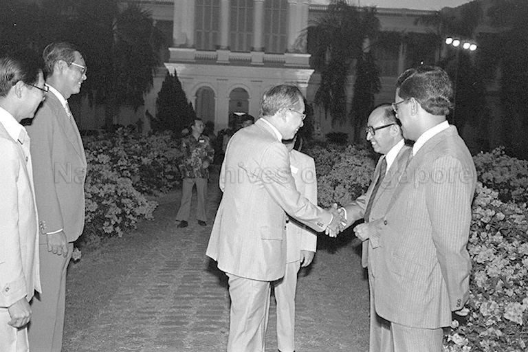 MINISTER FOR NATIONAL DEVELOPMENT TEH CHEANG WAN AND THE