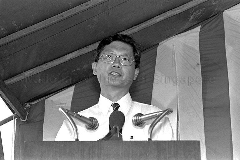 Minister of State for Education Dr Tay Eng Soon speaking