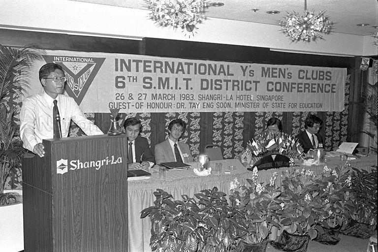 Minister of State for Education Dr Tay Eng Soon speaking