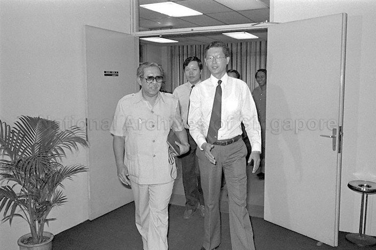 Malaysian Trade and Industry Minister Tengku Ahmad