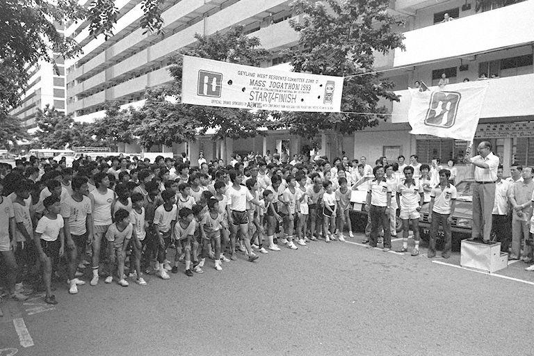 MINISTER FOR NATIONAL DEVELOPMENT TEH CHEANG WAN FLAGGING
