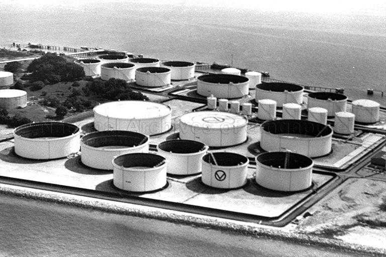 Capacity of 484,000 cubic metres for storing petroleum