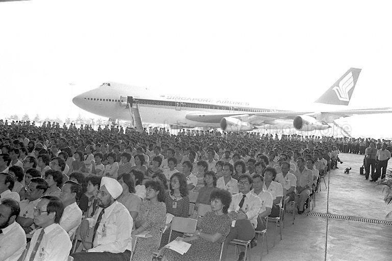 Guests at official opening of Singapore Airlines' $260