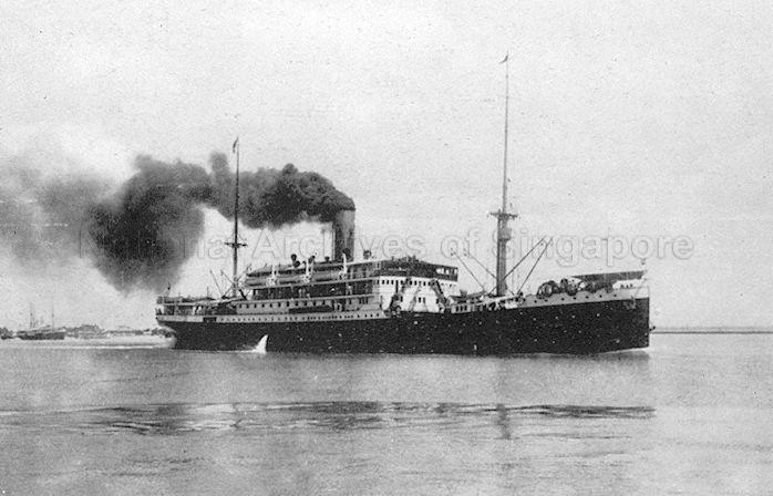 "SS TASMAN" OF DUTCH SHIPPING LINE KONINKLIJKE PAKETVAART