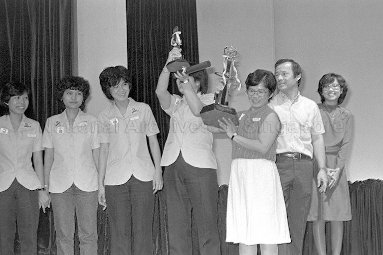 Group photograph of winners for top quality control with