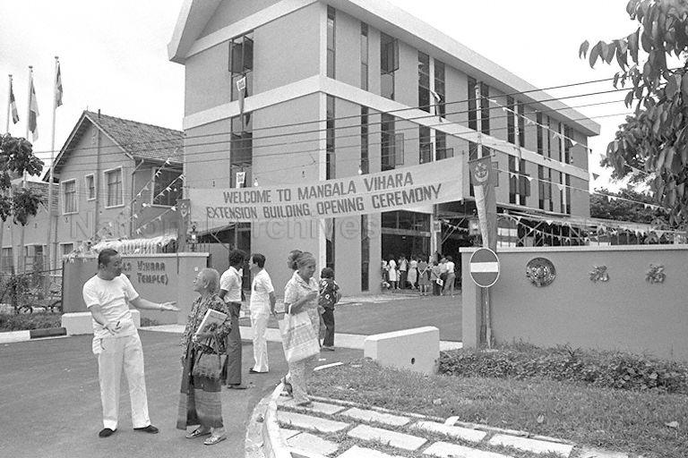 Official opening of Mangala Vihara Buddhist Temple extension