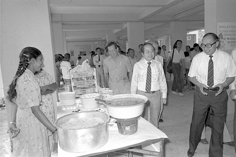 MINISTER FOR NATIONAL DEVELOPMENT TEH CHEANG WAN OFFICIATES