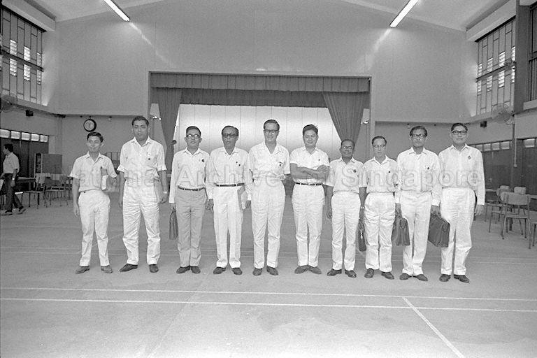 General Election candidates from People's Action Party in a