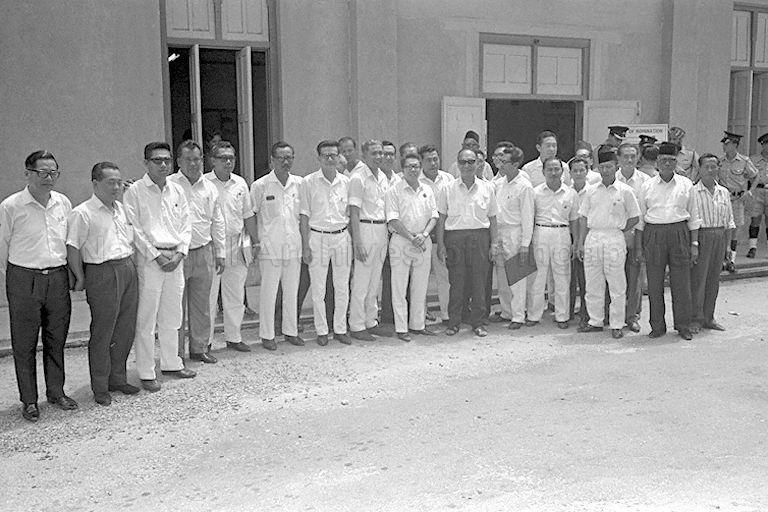 Group photograph taken with General Election candidates from