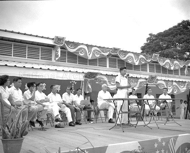 Assemblyman for Jalan Besar Chan Chee Seng speaking at