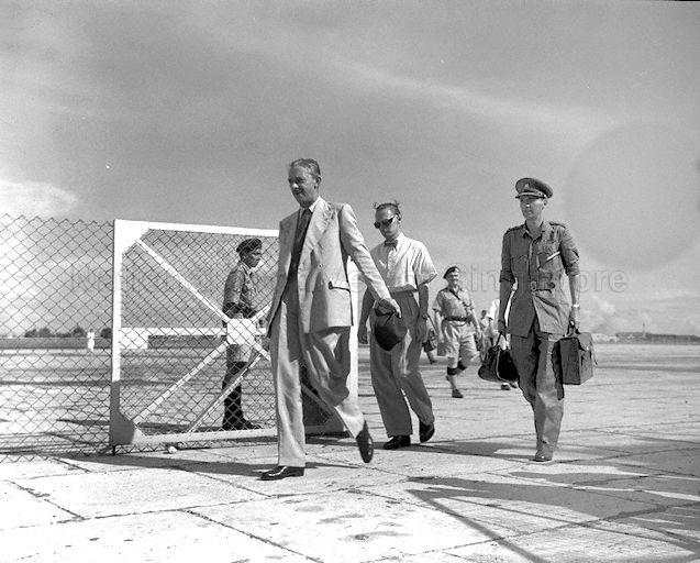 Federation High Commissioner General Sir Gerald Templer