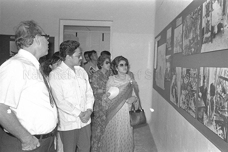 King Birendra of Nepal, accompanied by Queen Aishwarya and