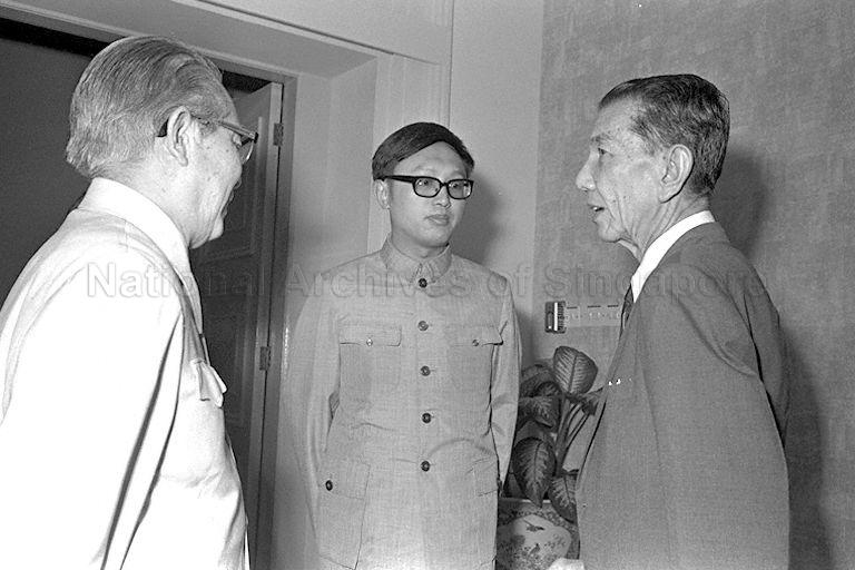 Foreign Minister of People's Republic of China Huang Hua,