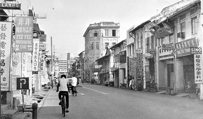 CROSS STREET AND UPPER CROSS STREET - STREET SCENE AND PRE-