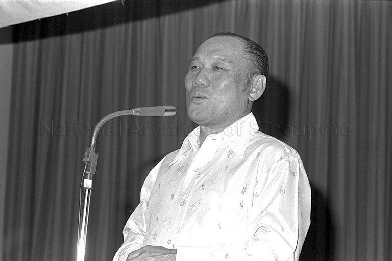 Senior Minister of State for Foreign Affairs Lee Khoon Choy