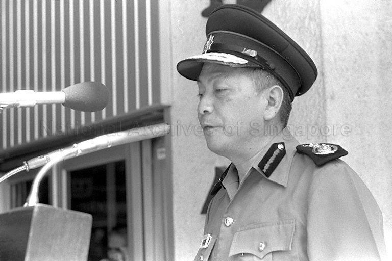 Singapore Fire Brigade Chief Officer Arthur Lim Beng Lock