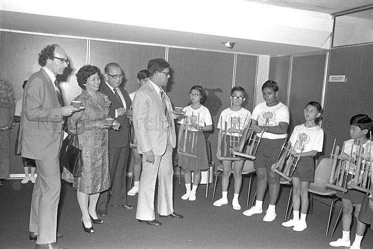 From left, Professor Michael Rutter from Institute of