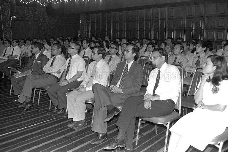 Participants at the opening of the 'Water And The Food