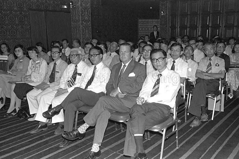 Participants at the opening of the 'Water And The Food