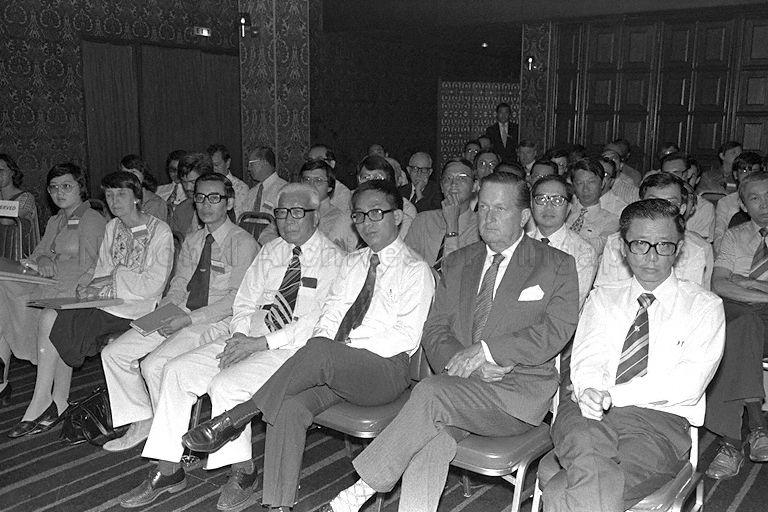 Participants at the opening of the 'Water And The Food
