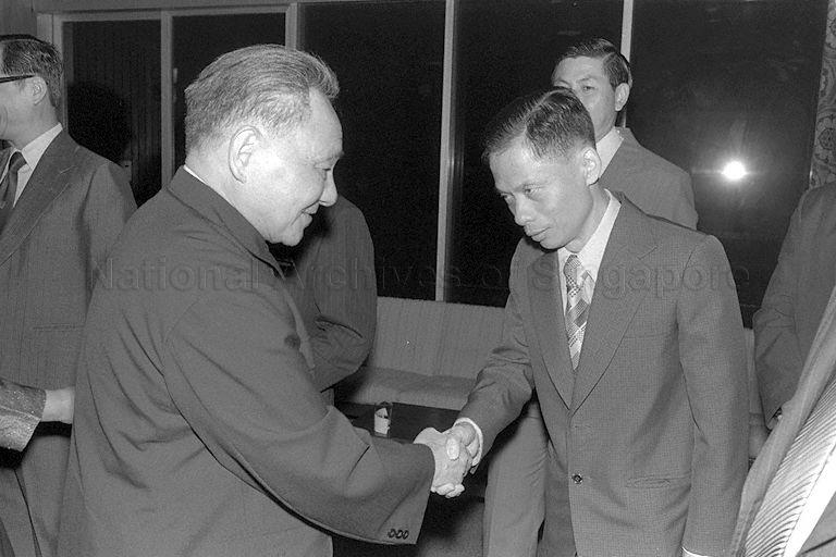 The People's Republic of China Senior Vice-Premier Teng