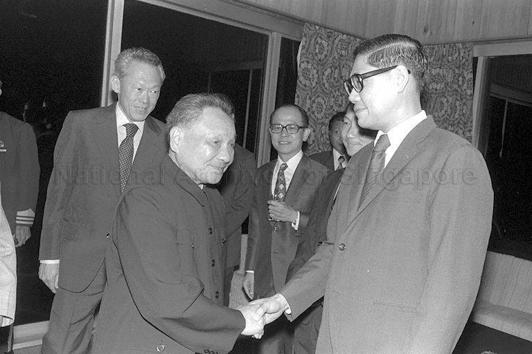 The People's Republic of China Senior Vice-Premier Teng