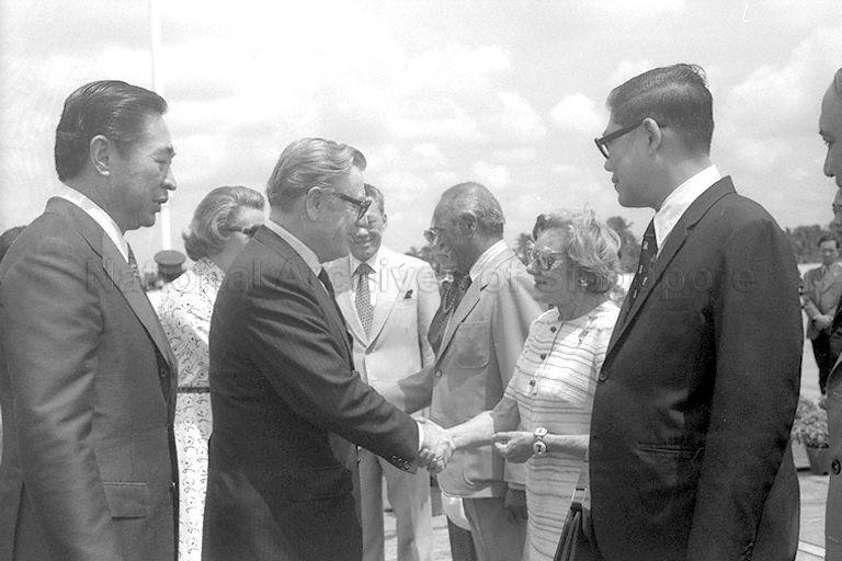 Speaker of Parliament Dr Yeoh Ghim Seng introducing Madam