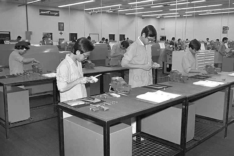 Picture of trainees at Philips Government Training Centre in