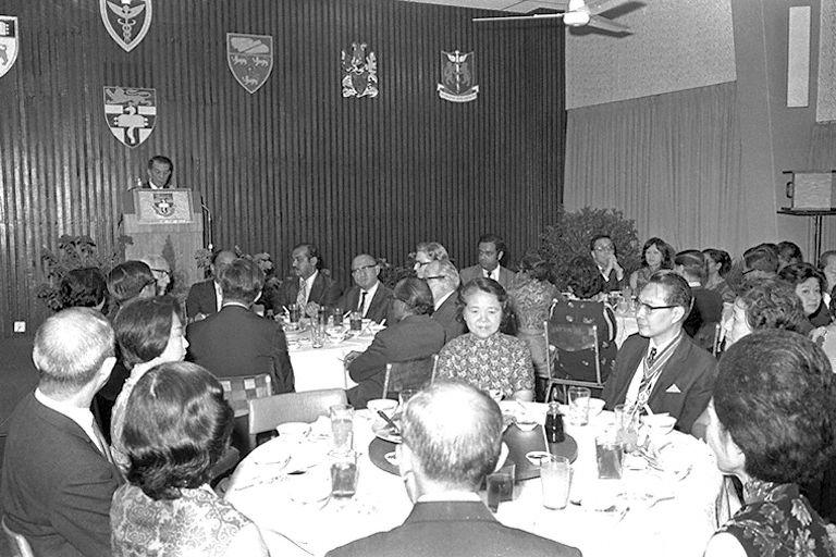 President Dr Benjamin Sheares, Patron of the College of